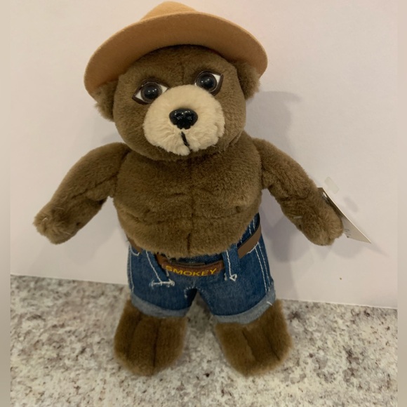 Toys | Smoky The Bear Nwt 5th Anniversary Vintage Smokey Bear Bundle ...